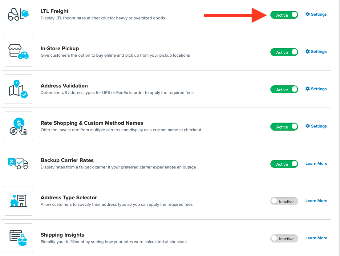 TST-CF Express LTL Freight